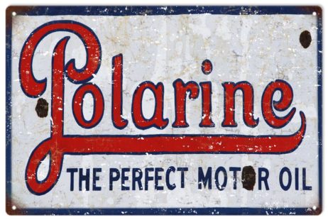 Reproduction Polarine The Perfect Motor Oil Gas Sign - Reproduction ...