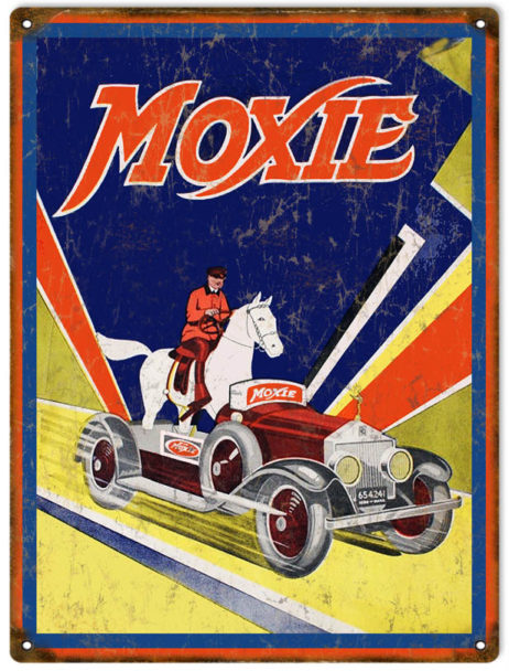 Reproduction Moxie Sign 9x12 - Reproduction Vintage Signs