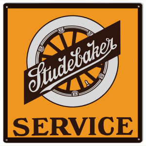 Studebaker Service Sign 16x16 - Reproduction Vintage Signs