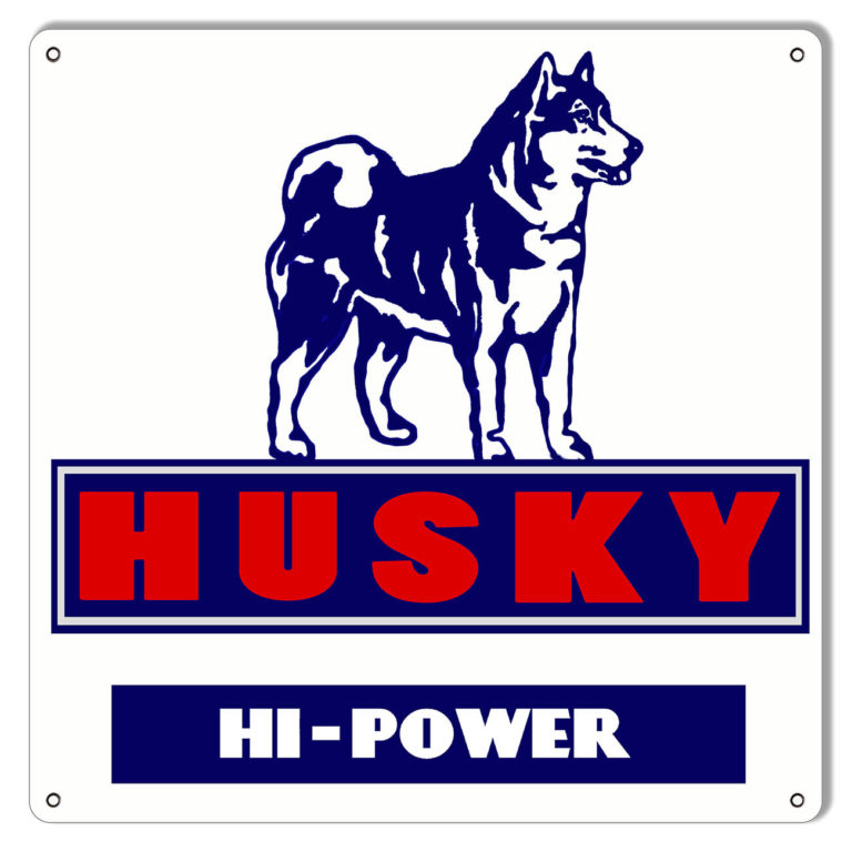 Husky Gasoline Reproduction Motor Oil Metal Sign 12x12 - Reproduction ...